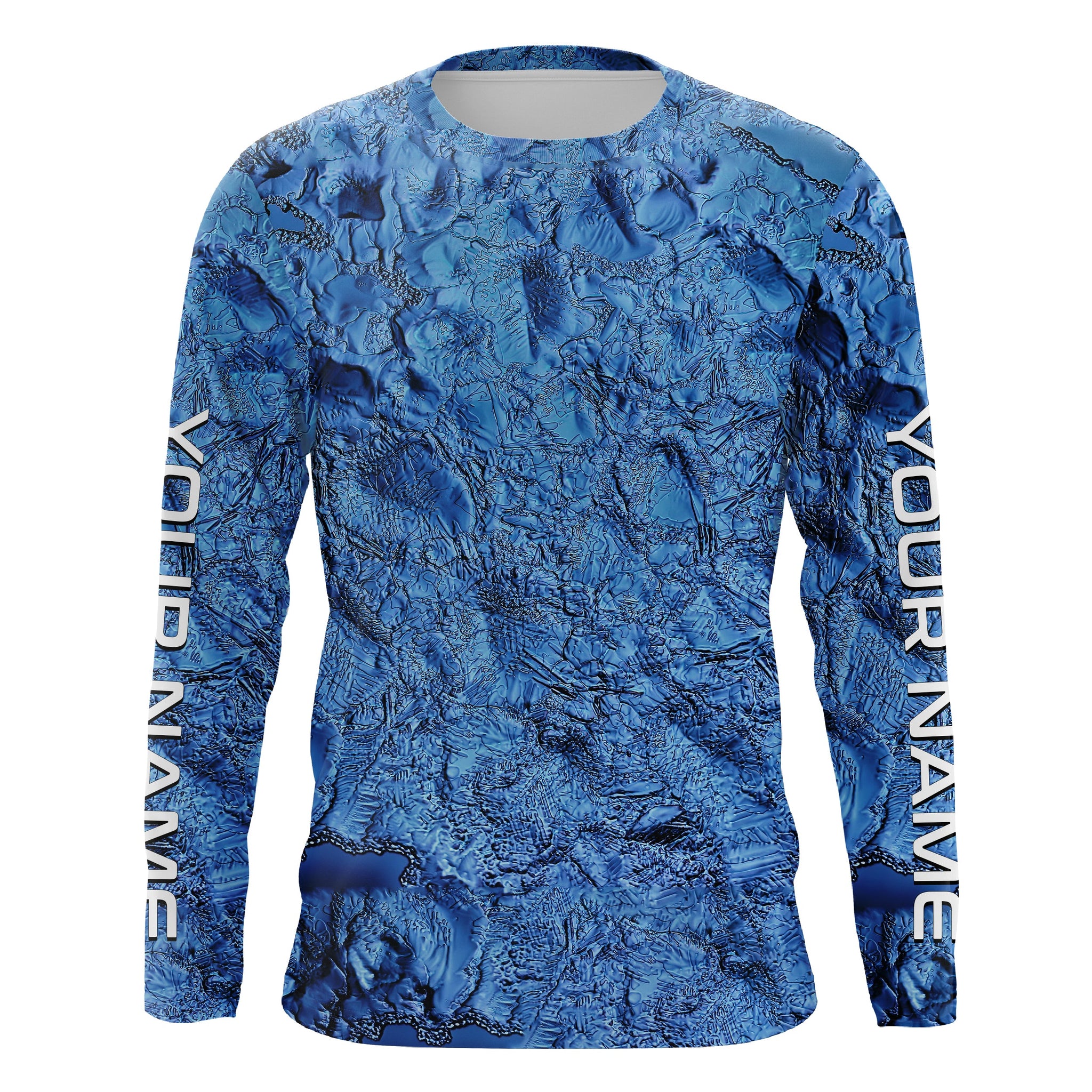 Ice camo Ice Fishing Shirts, Personalized Ice Fishing Clothing for men